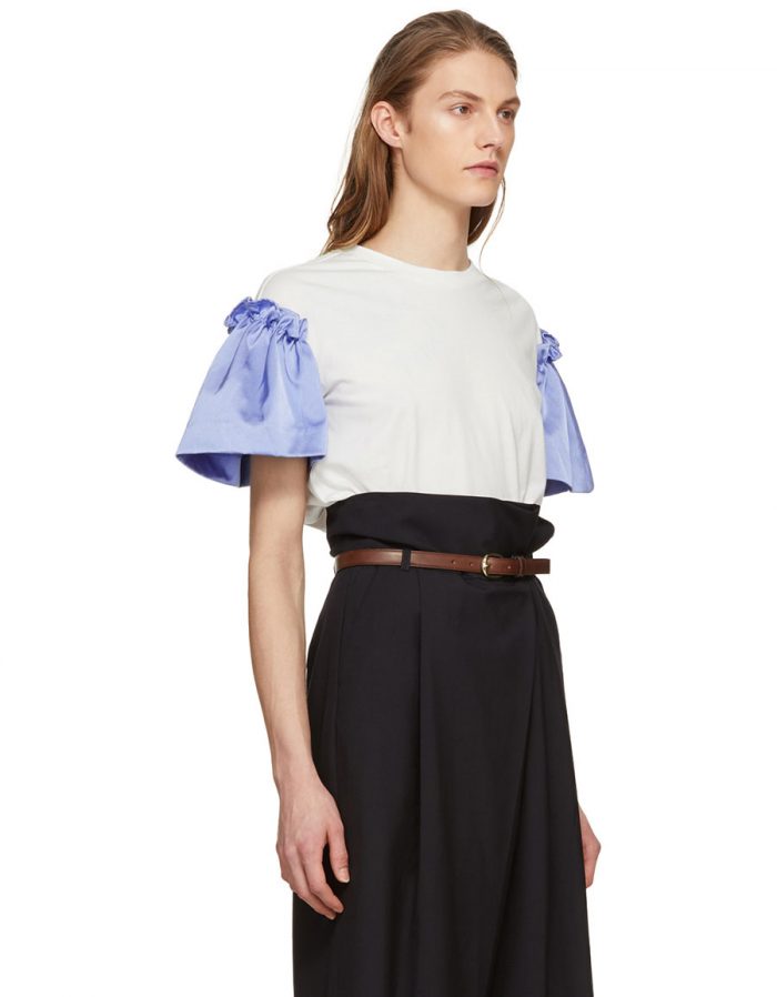 GANNI Embellished denim shirt · VERGLE