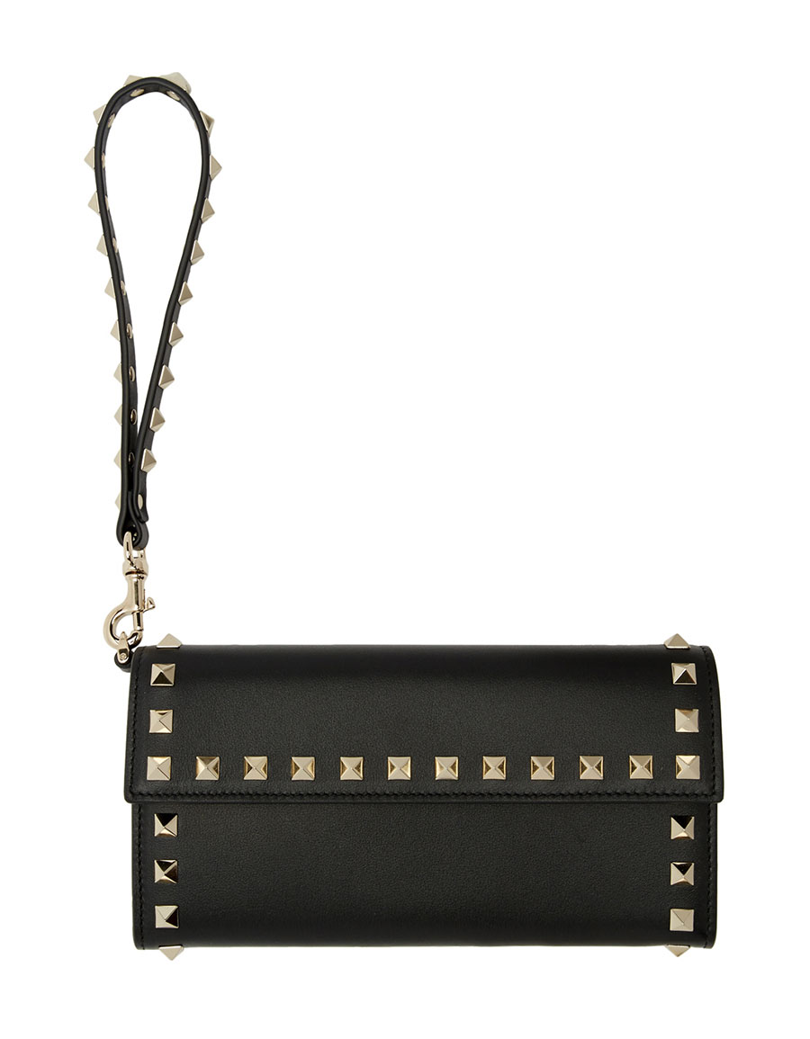 VALENTINO Black Valentino Garavani Rocktsud Wallet · VERGLE