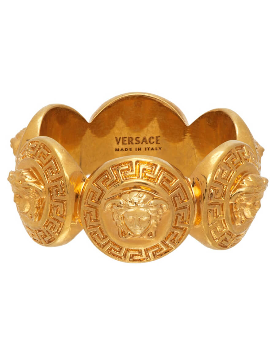 VERSACE Gold Tribute Medusa Ring · VERGLE