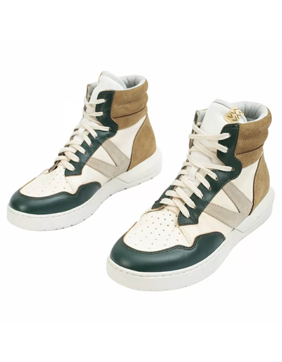 VISVIM CHAMBERLAIN HIGH-TOP SNEAKERS · VERGLE